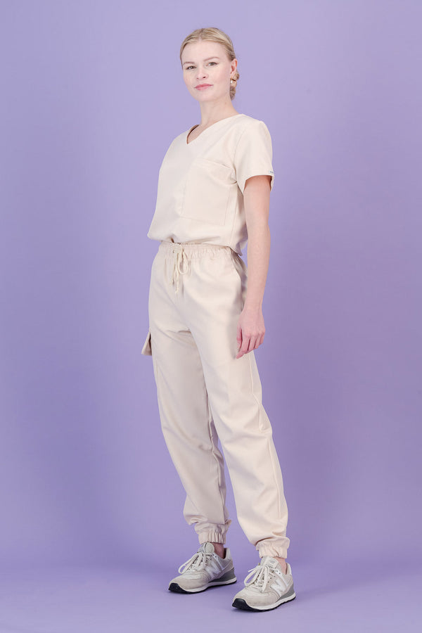 Women's Light Sand Scrub Set – Scrubbies